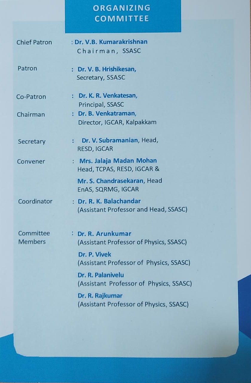 Sri Sankara Arts and Science College